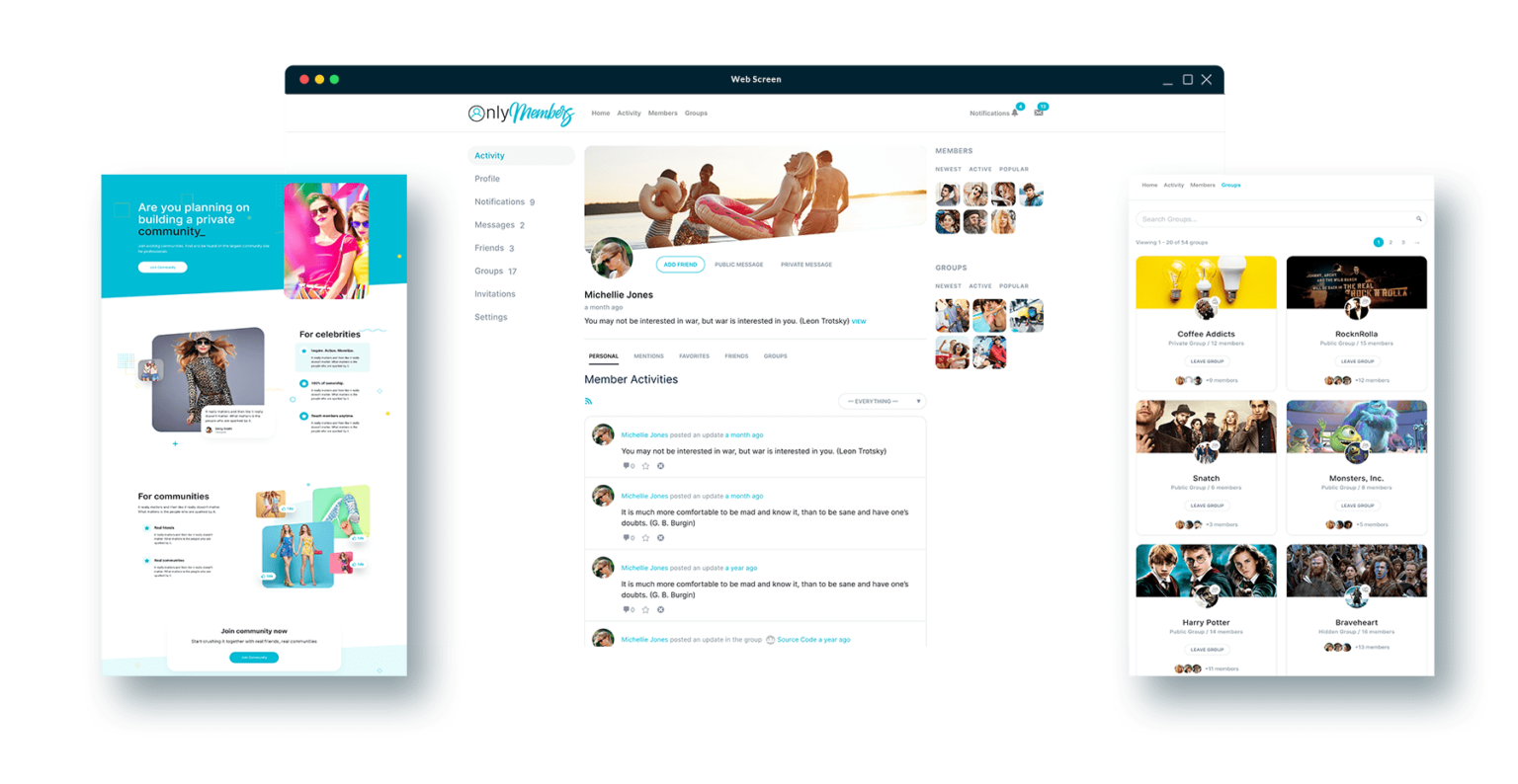 BuddyBuilder - Community builder for BuddyPress and Elementor