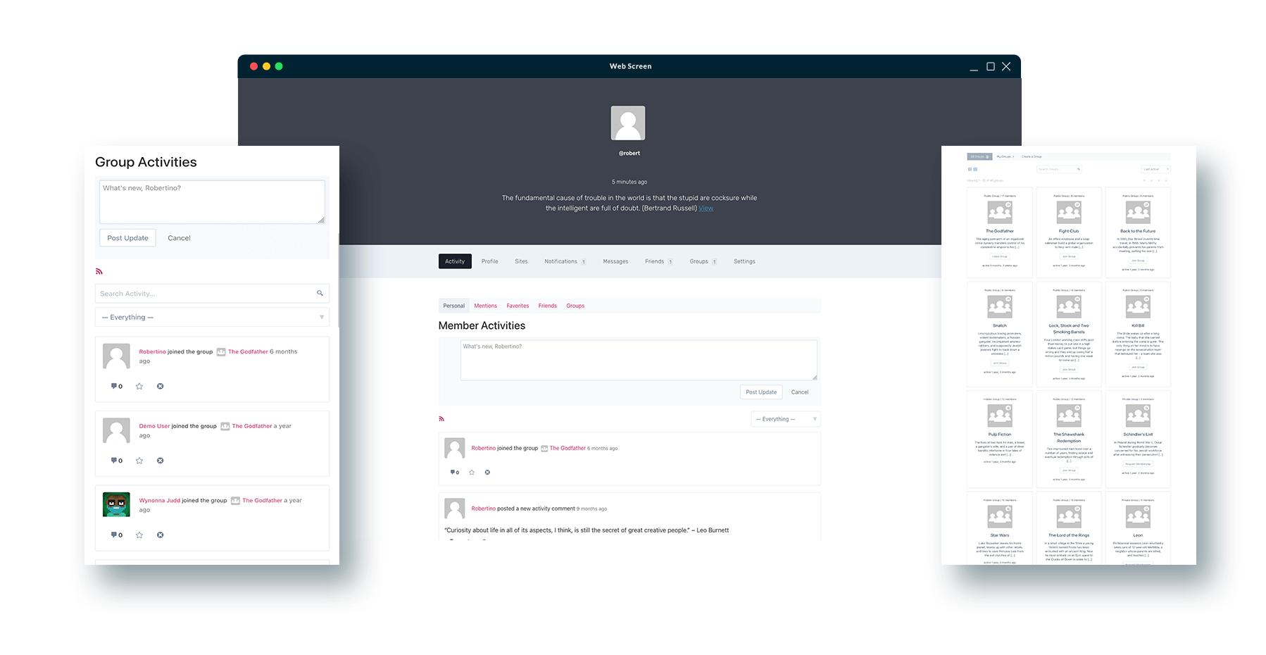 BuddyBuilder - Community builder for BuddyPress and Elementor
