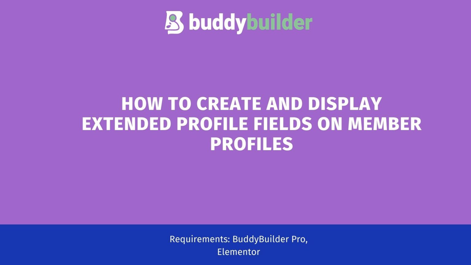 How To Display Extended Profile Fields on BuddyPress Member Profiles - StaxWP