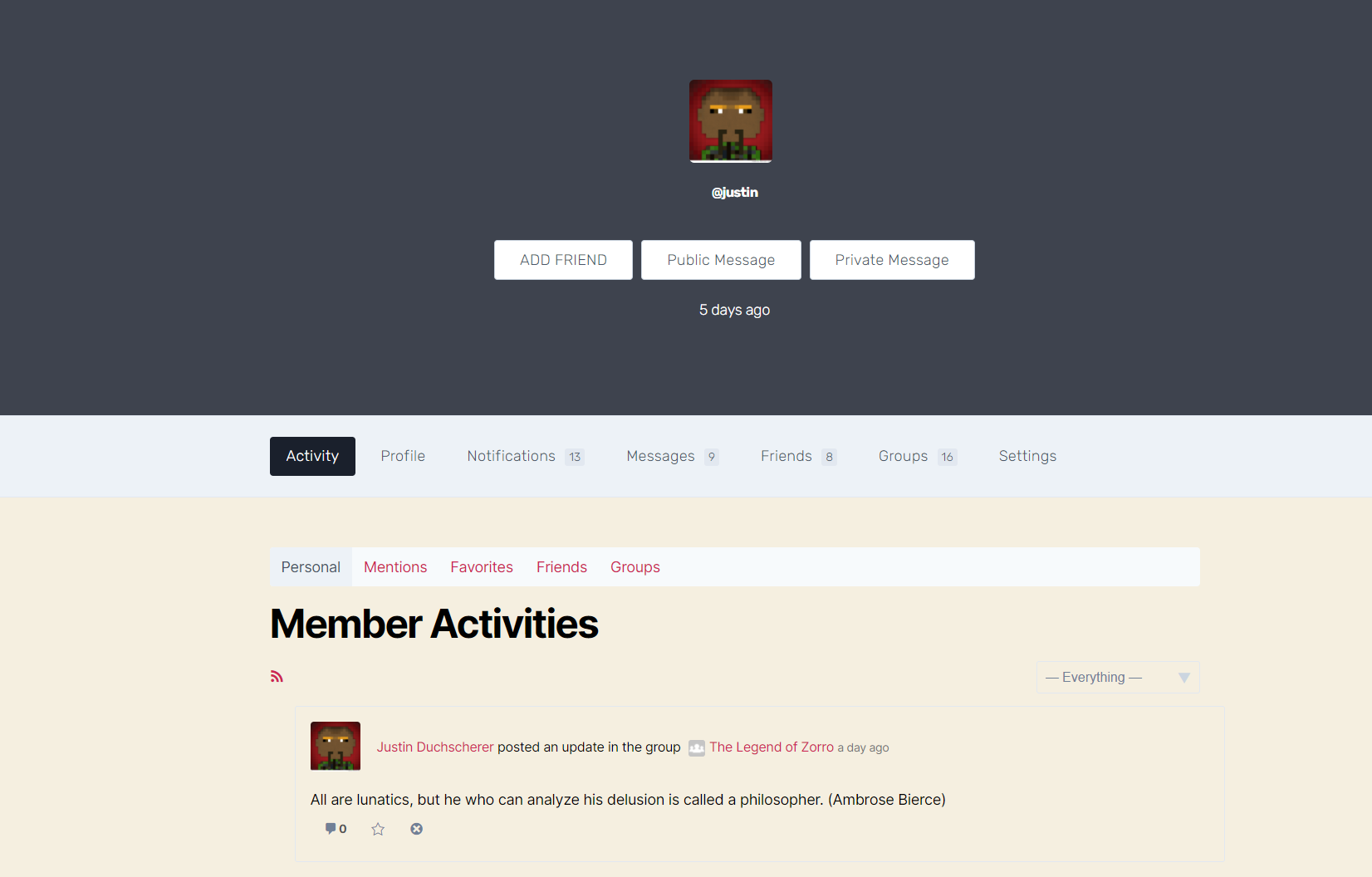 How To Create Custom BuddyPress Member Profile Layouts - StaxWP
