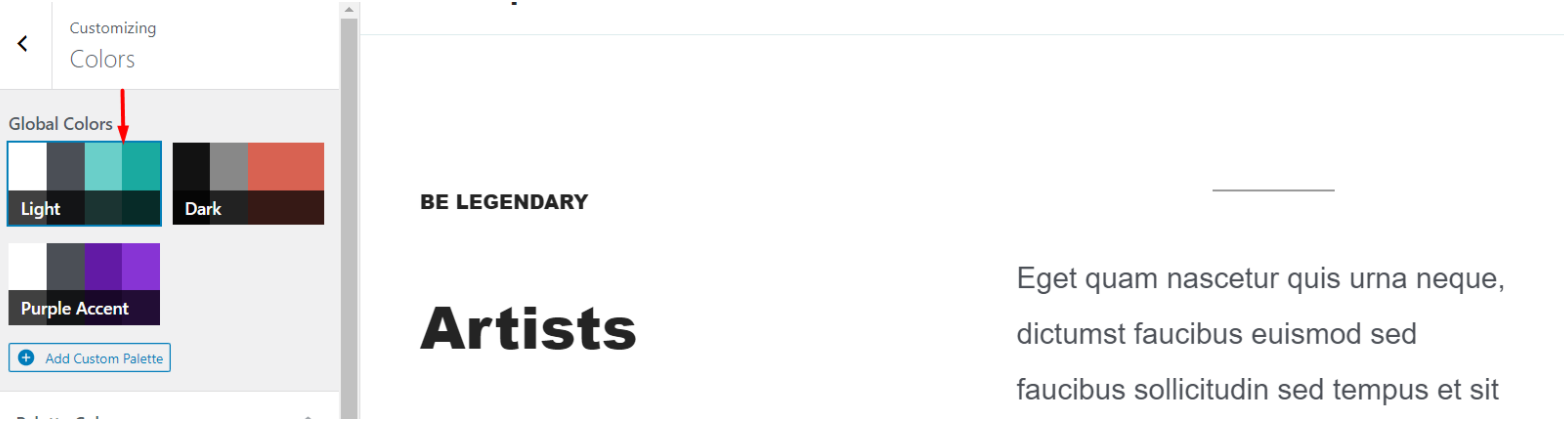 Stax - Colors - StaxWP