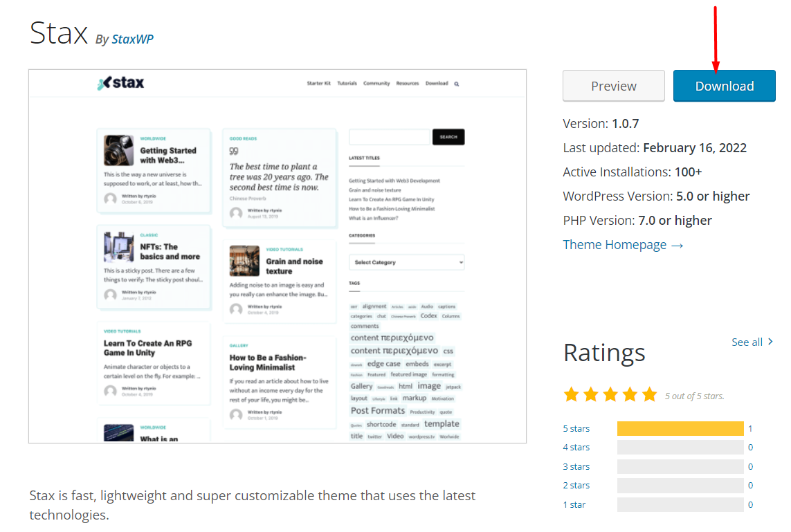 How to Install the Stax Theme via FTP - StaxWP