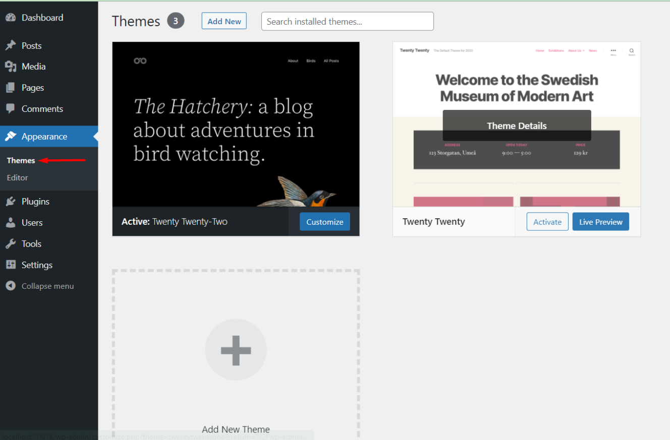 How to Install the Stax Theme Via WordPress - StaxWP