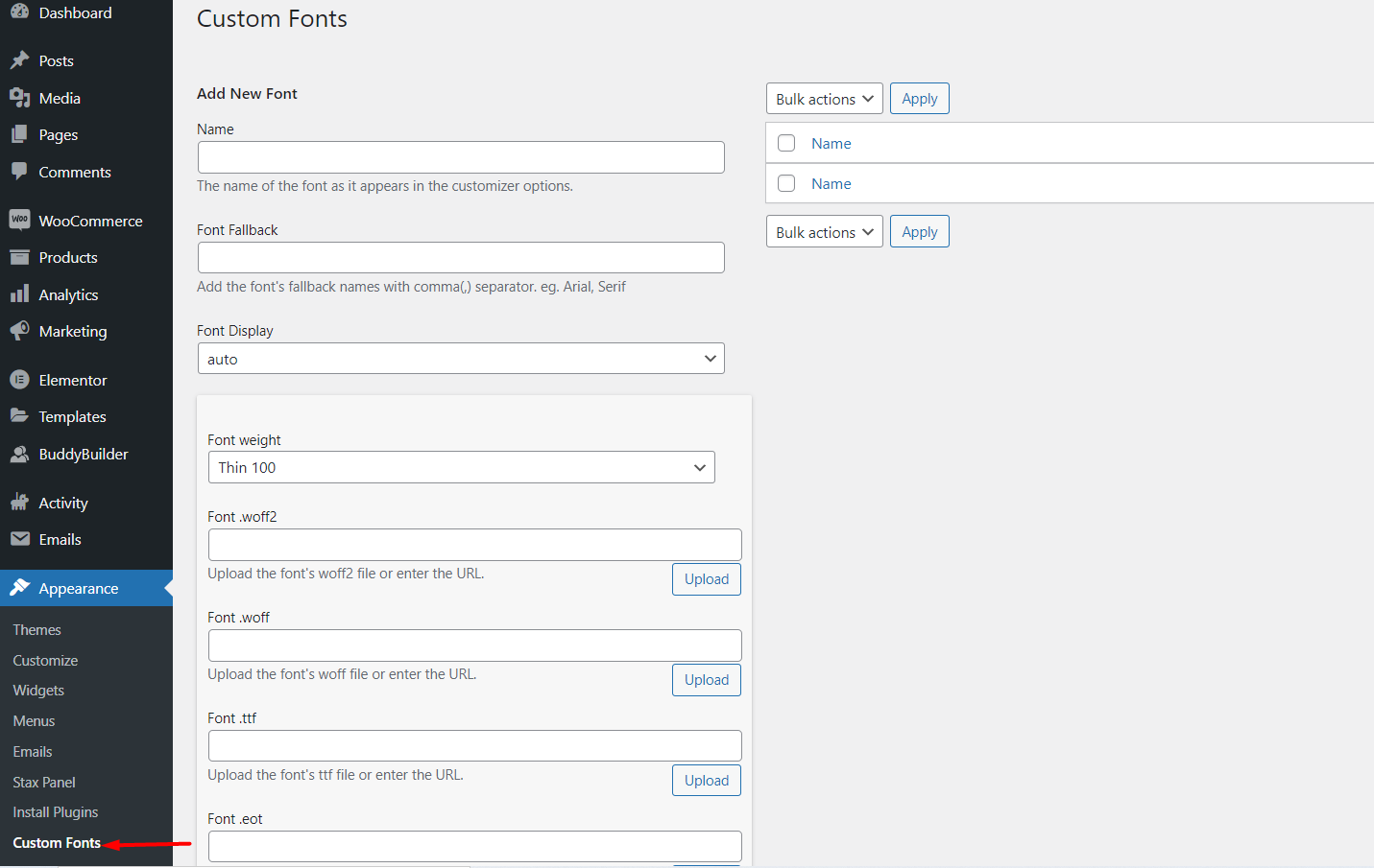 How To Add Custom Fonts - StaxWP