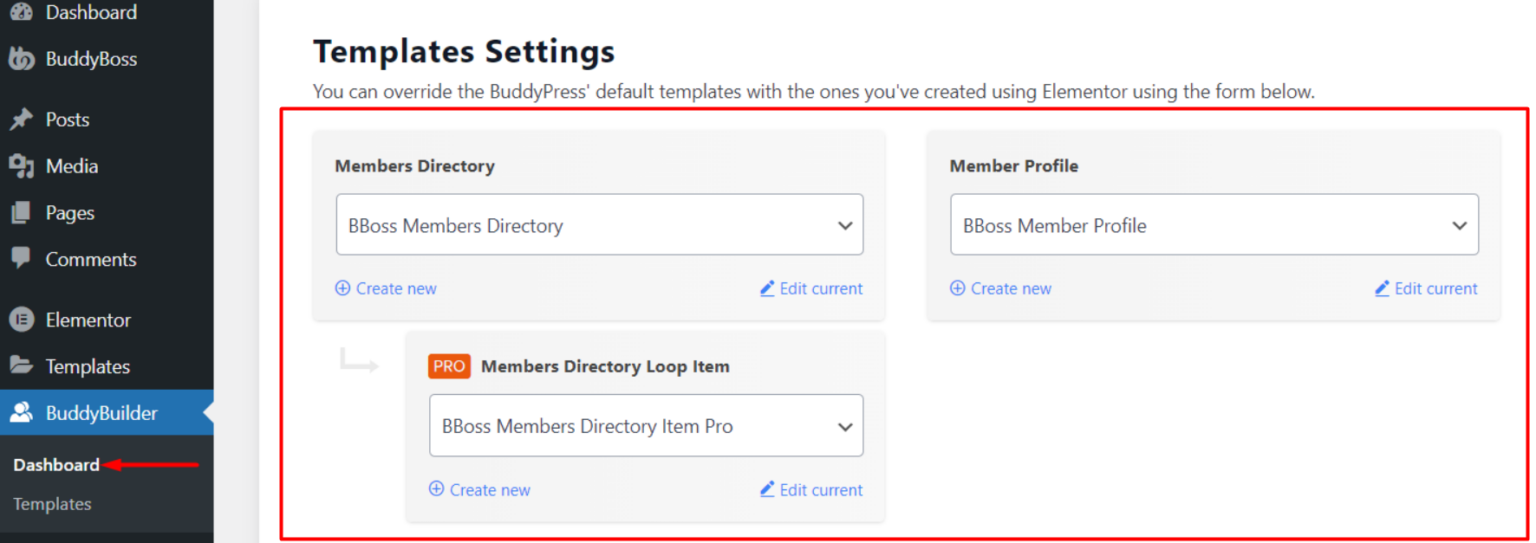 BuddyBuilder - BuddyBoss Templates Setup - StaxWP
