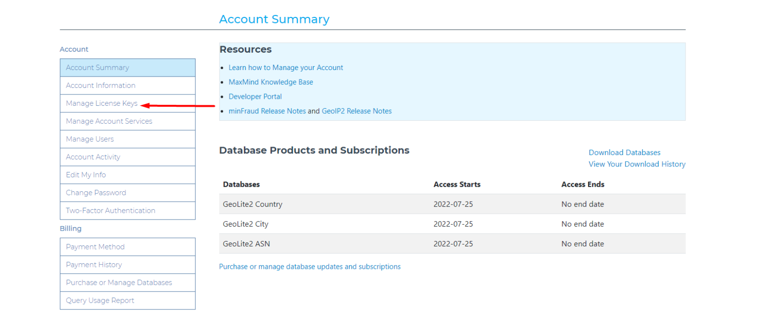 How To Create a MaxMind Account and Generate a License Key - StaxWP
